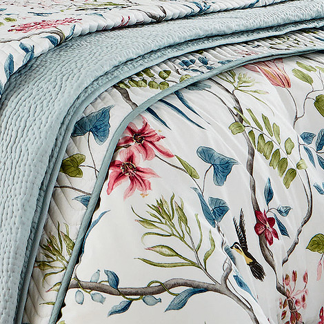 Sanderson Clementine in Co-ordinated Duvet Covers at Seymour's Home